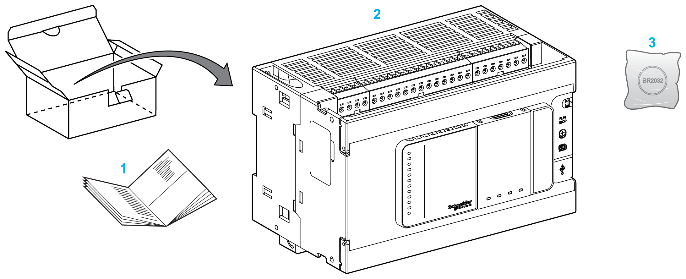 Descripción de M241 Logic Controller